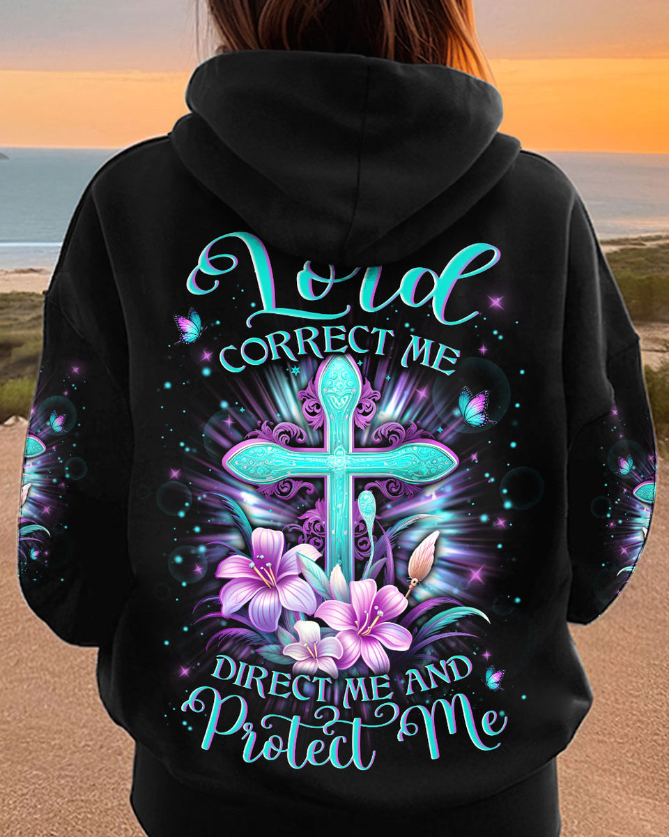 Lord Correct Me Direct Me Protect Me Women's All Over Print Shirt - Yh ...