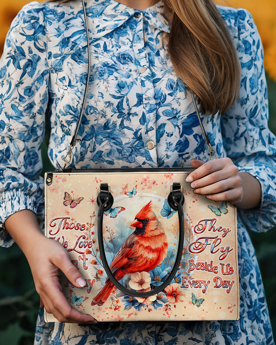 Those We Love Don't Go Away Cardinal Leather Handbag - Yhhn1109245 ...