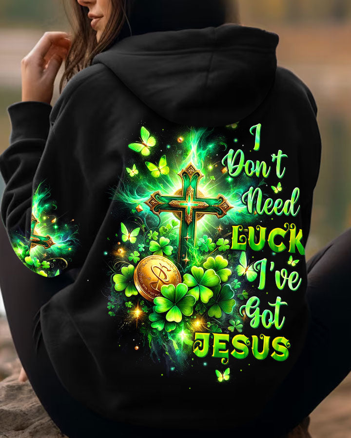 I Don't Need Luck I've got Jesus Patrick's Day Women's All Over Print ...