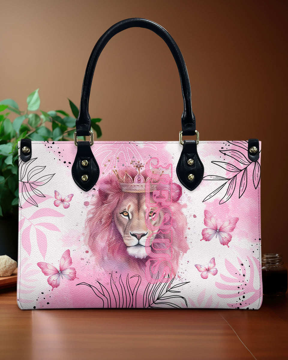 Jesus Lion Leather Handbag - Tlno0306243 – Faith Hope Love