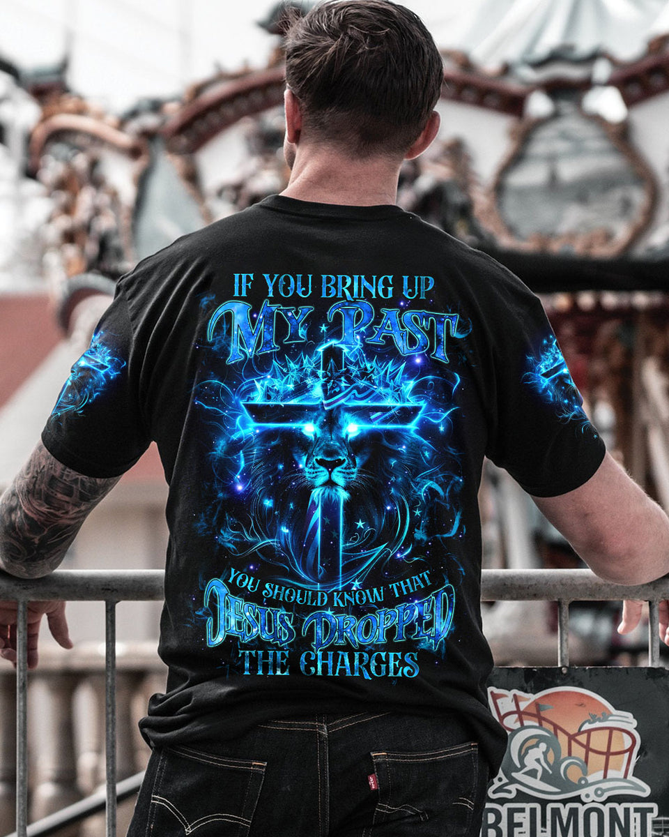 Jesus Dropped The Charges Lion Men's All Over Print Shirt - Tlnz170424 ...