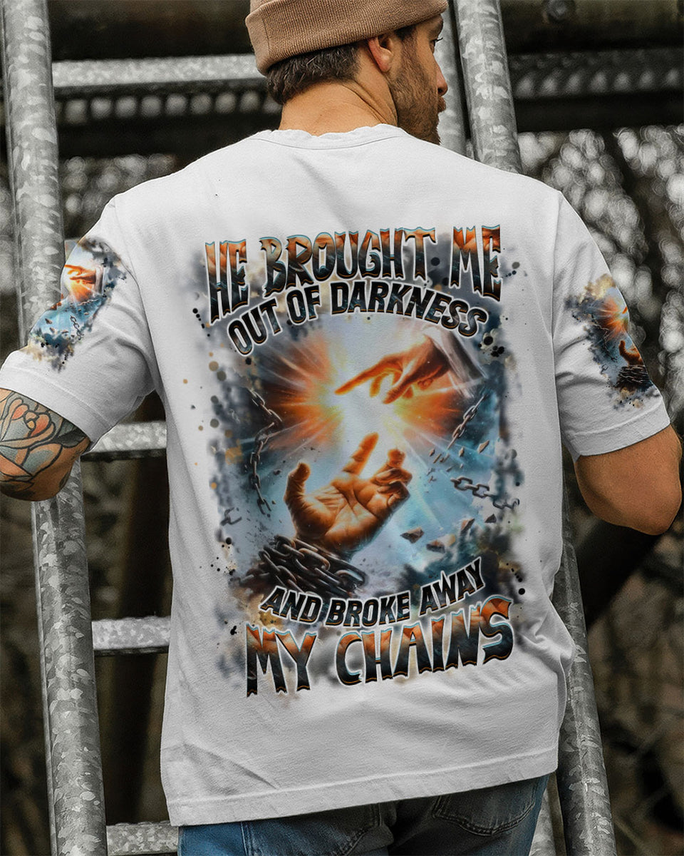 He Brought Me Out Of Darkness Men's All Over Print Shirt - Yhhn1707254 ...