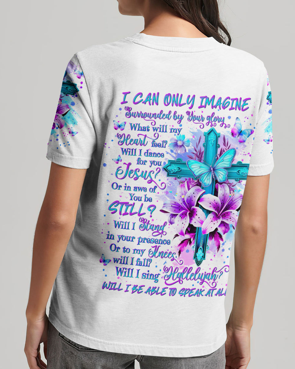 I Can Only Imagine Women's All Over Print Shirt - Yhln0207242 – Faith ...