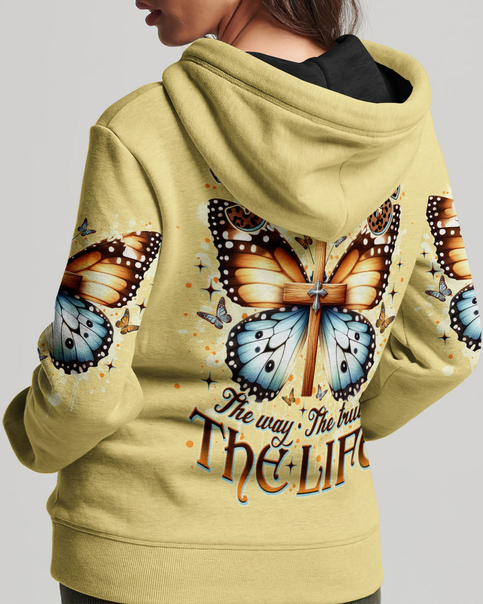 Jesus The Way The Truth The Life Butterfly Women's All Over Print Shir ...