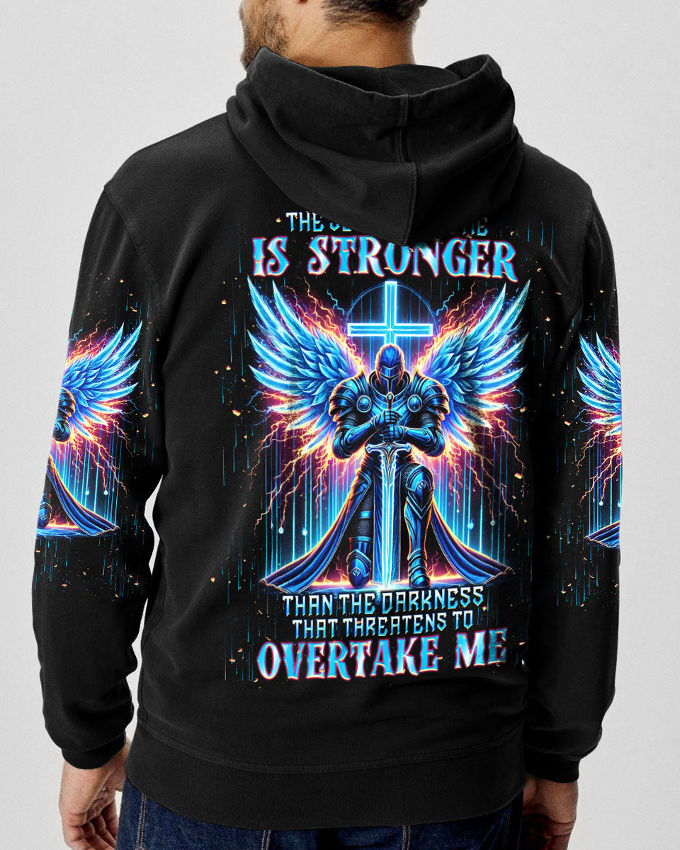 The Jesus Inside Me Is Stronger Than The Darkness Warrior Men's All Ov ...