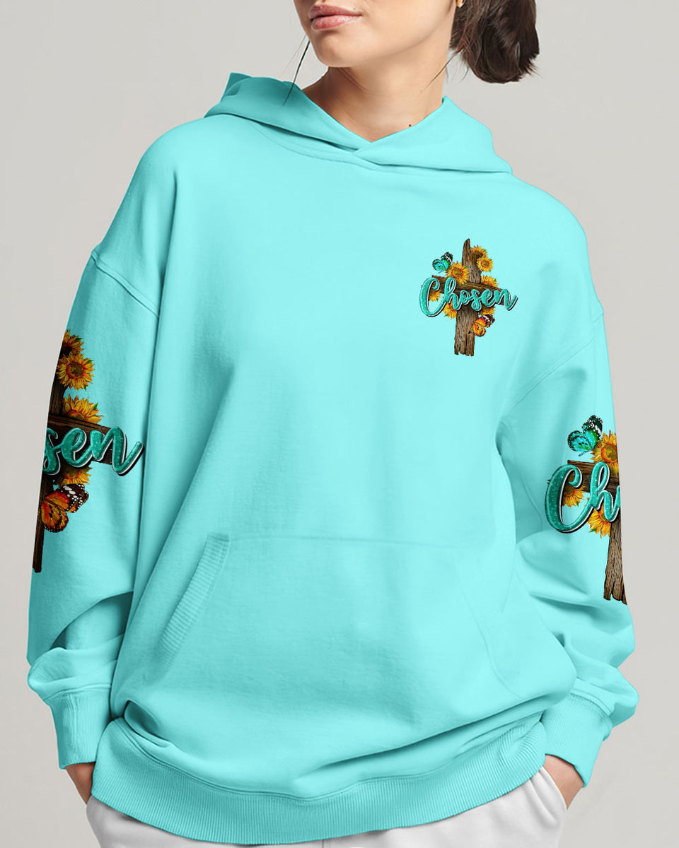 Chosen Cross Sunflower Women's All Over Print Shirt - Tlnz1609232 ...
