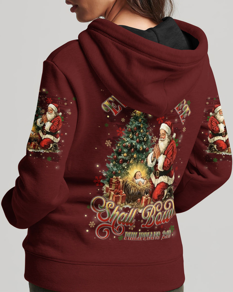 Every Knee Shall Bow Christmas Women's All Over Print Shirt - Yhln1311 ...