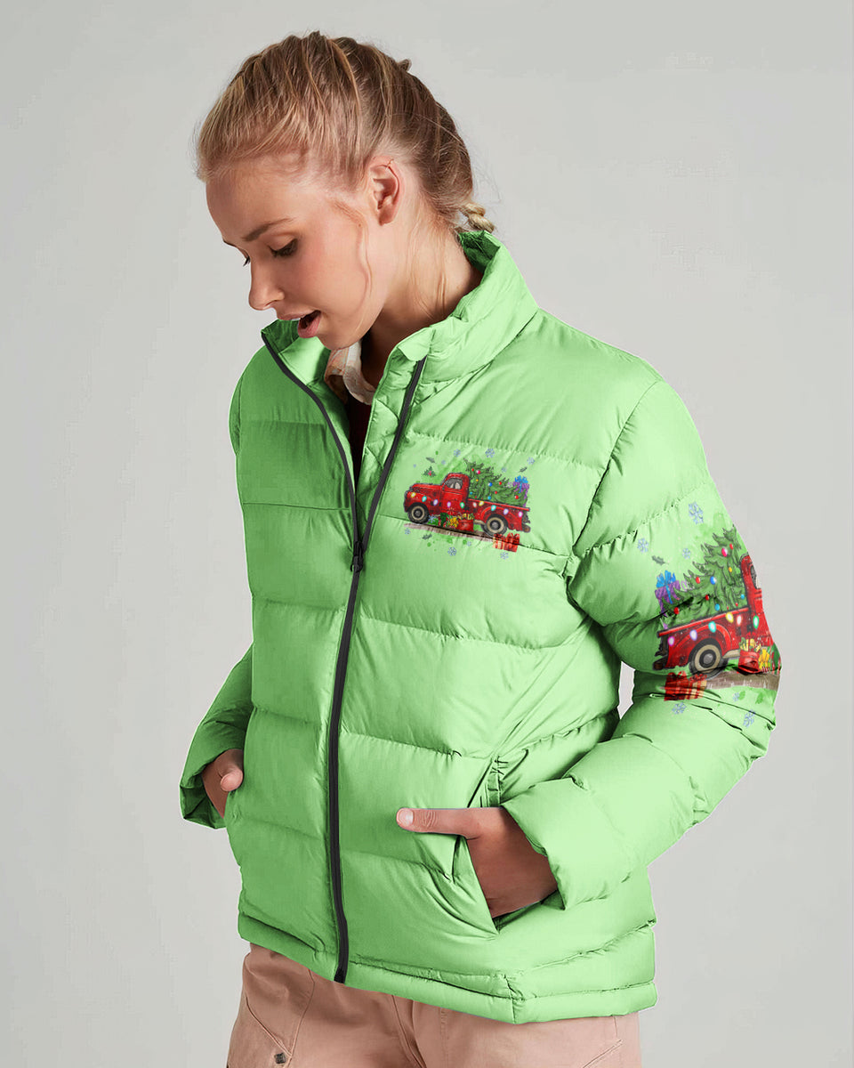Jesus Take The Wheel Christmas Puffer Jacket - Tyqy1411242 – Faith Hope ...