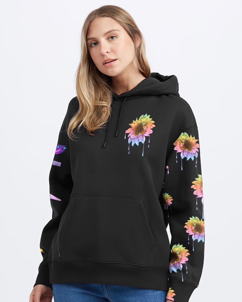 I Can Only Image Faith Rose Butterfly Cross Women's Christian Hoodie ...